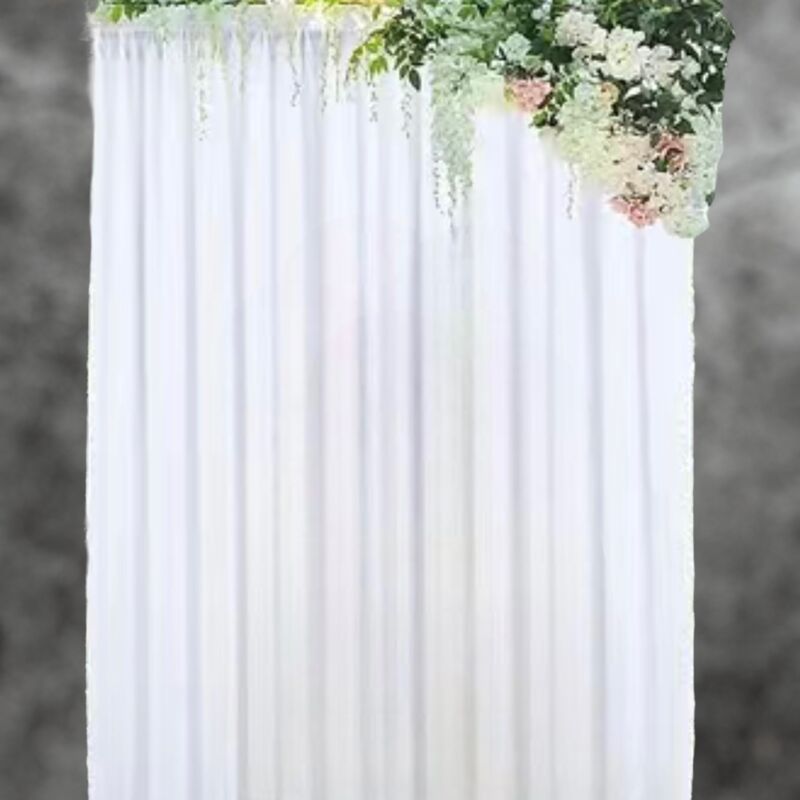 Backdrop - White Chiffon (3m x 3m) | Wedding Decor for Hire